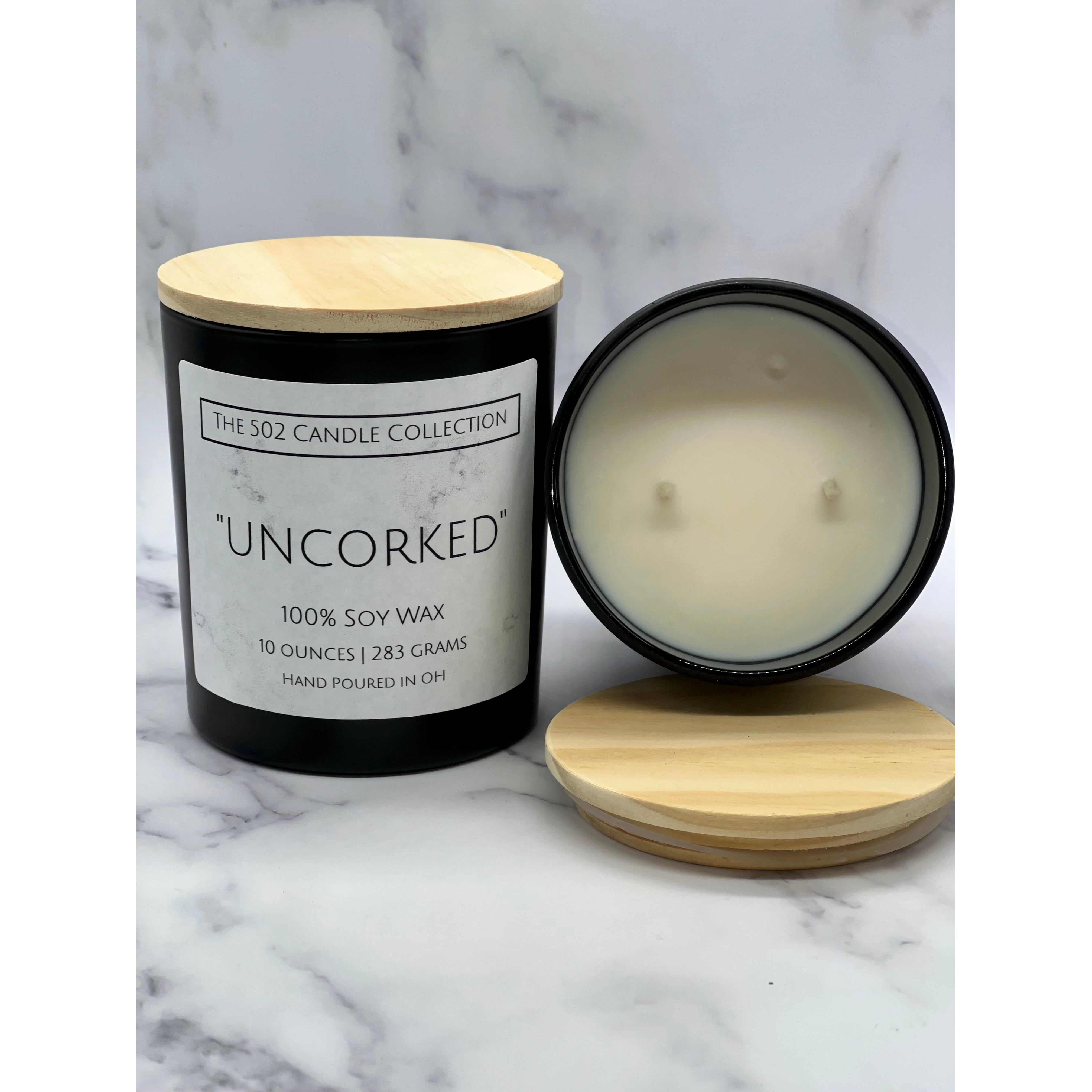 "Uncorked" 10oz | Suite 1118 – The 502 Candle Collection